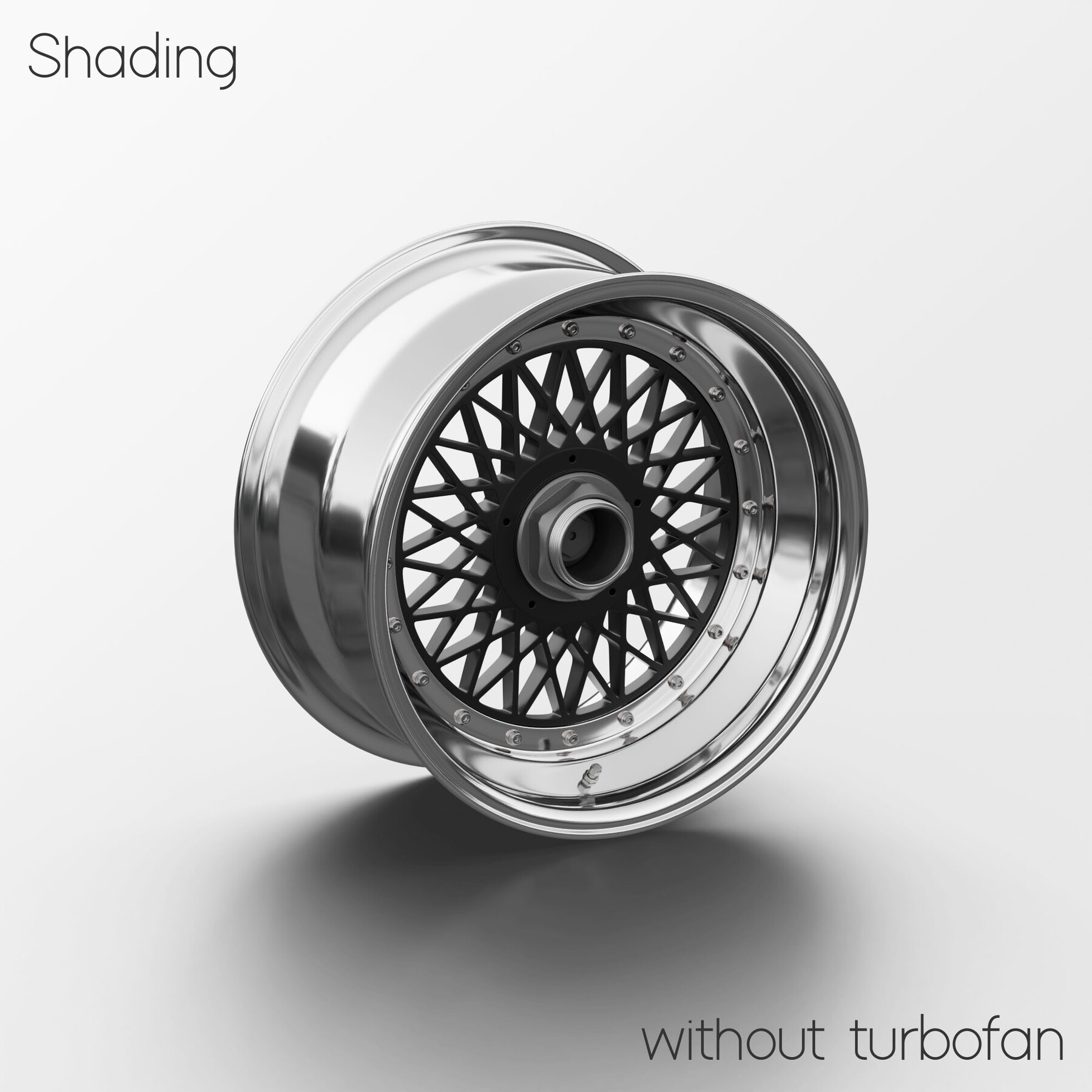 ArtStation - BBS E57 Turbofan 17" Rim/Wheel Porsche 935 3D Model ...