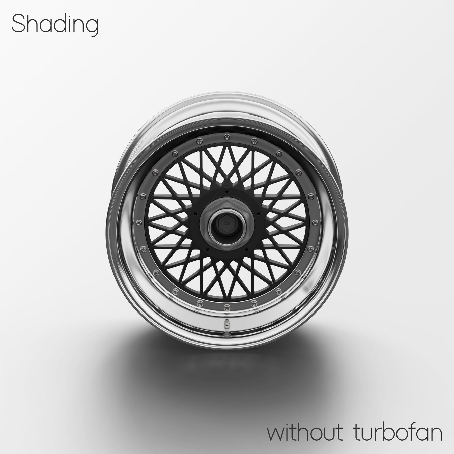 ArtStation - BBS E57 Turbofan 17" Rim/Wheel Porsche 935 3D Model ...