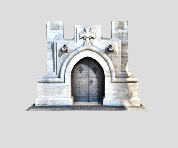 ArtStation - Cathedral_Gate_Castle | Resources
