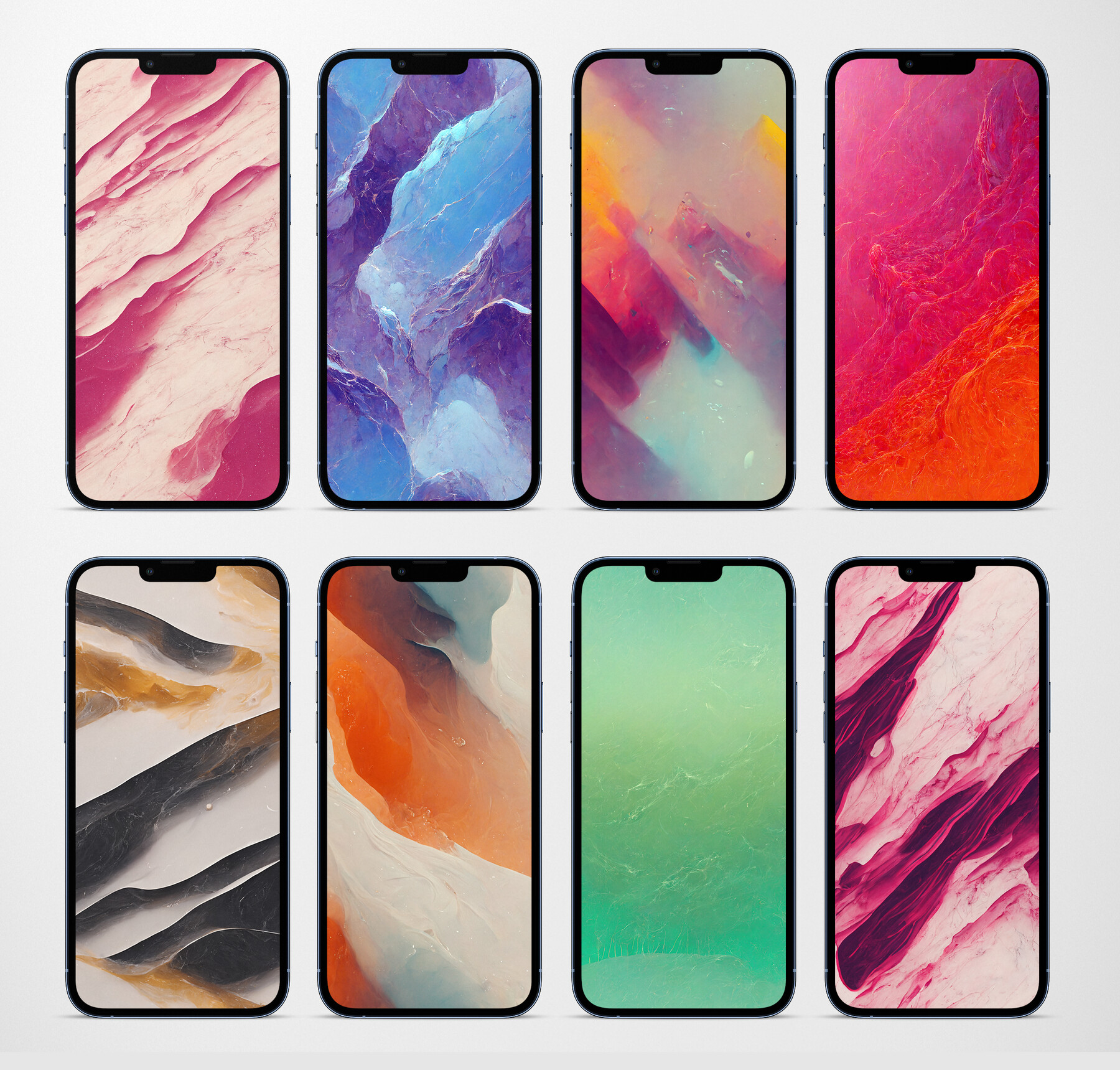 ArtStation - 3D Generated iPhone Wallpaper Background // BUNDLE_o11 ...