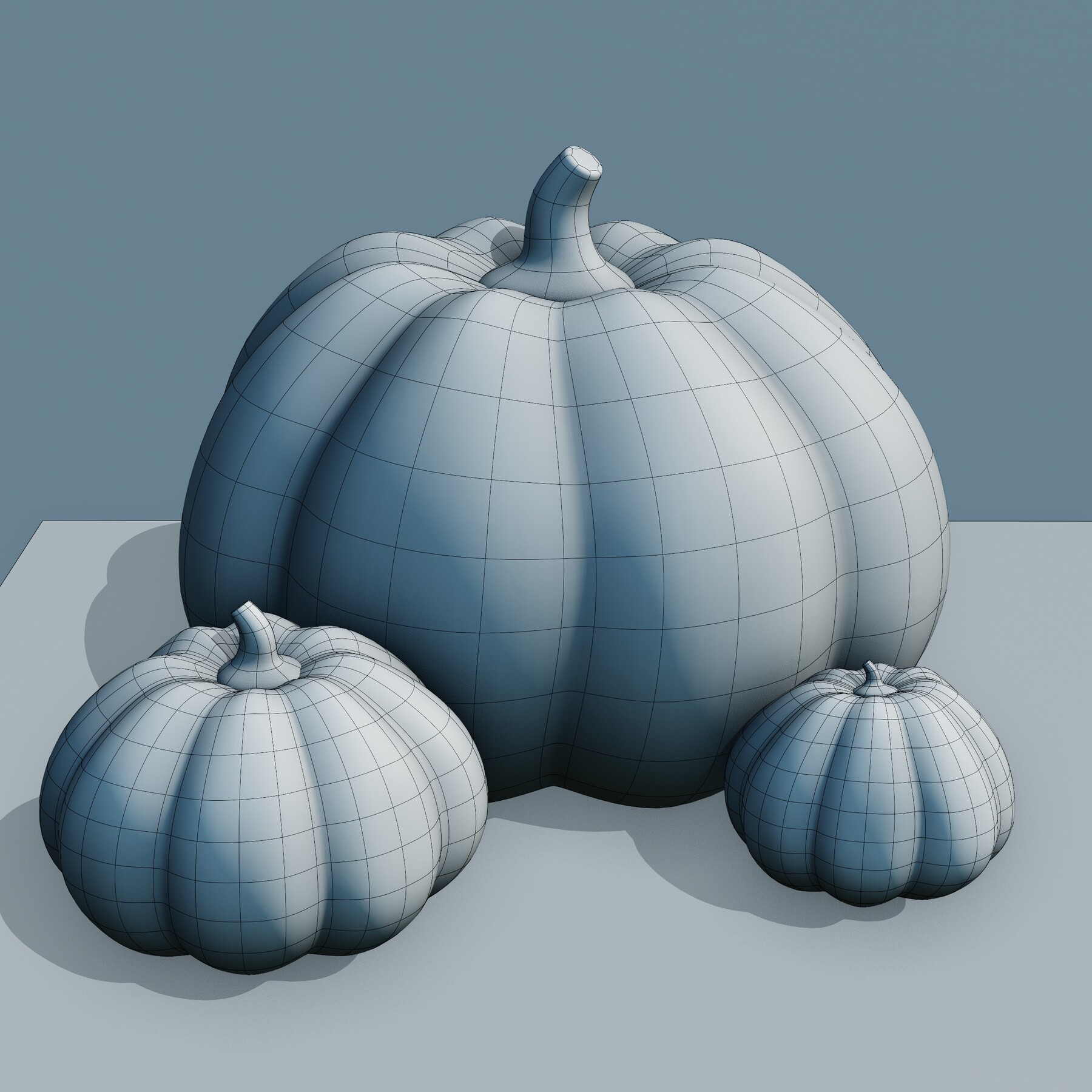 ArtStation - Stylized Hand Painted Pumpkins | Game Assets