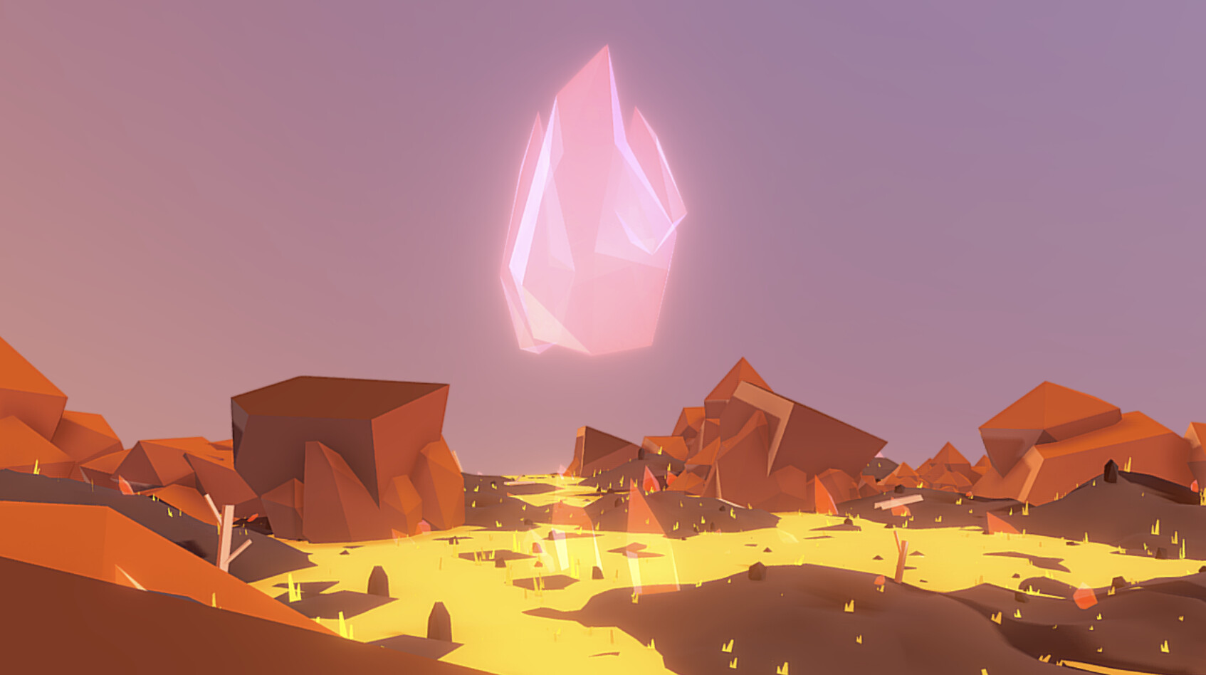 ArtStation - Lavaland - Low Poly Stylized Environment | Game Assets