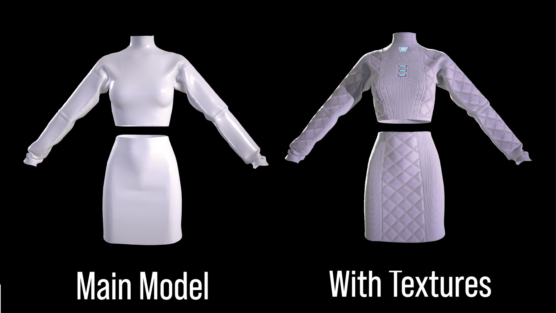 ArtStation - Futuristic clothes Scifi outfit | Resources