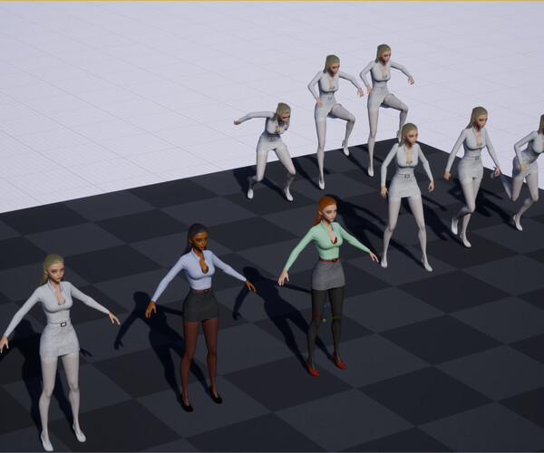 ArtStation - Secretary | Game Assets