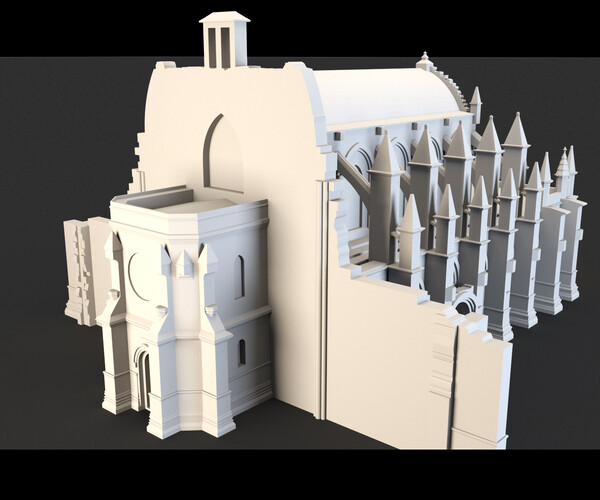 ArtStation - Rosslyn Chapel- 3d Model | Resources