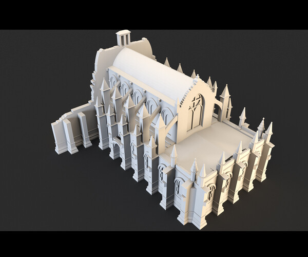 ArtStation - Rosslyn Chapel- 3d Model | Resources