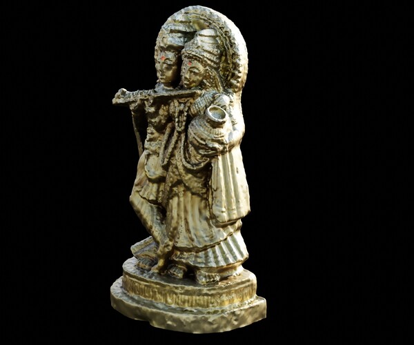 ArtStation - Krishnan and Radha Photoscanned 3D Model | Resources