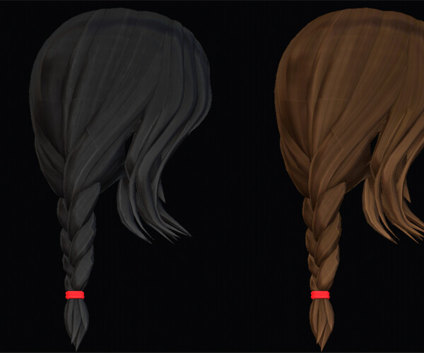 ArtStation - Two women's hair | Resources