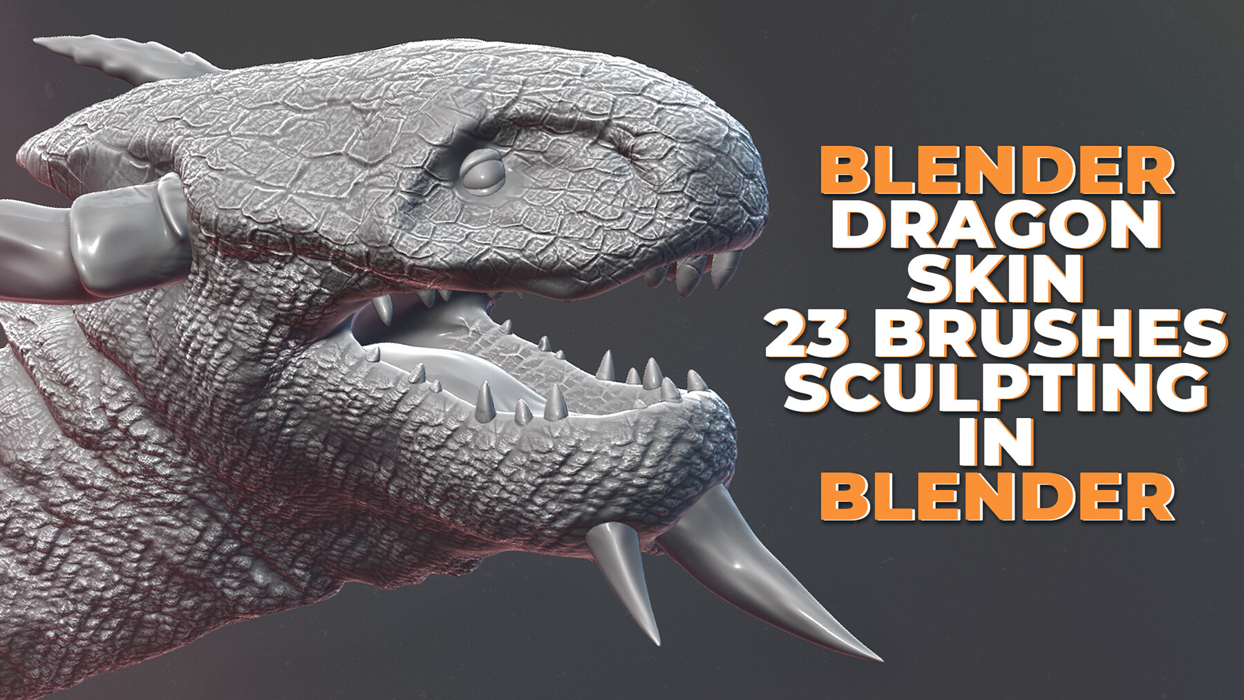 VK Gamedev Digital Products - Dragon Skin Brushes For Blender. Asset ...