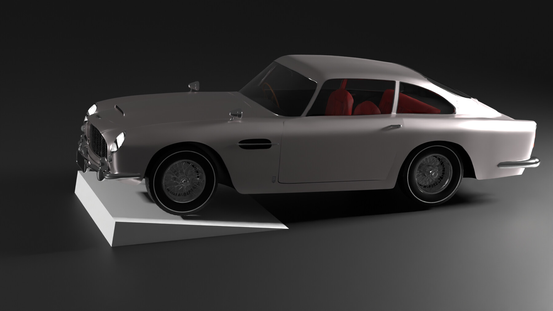 ArtStation - Aston Martin db5 1964 Rigged with Rigid Body Physics ...