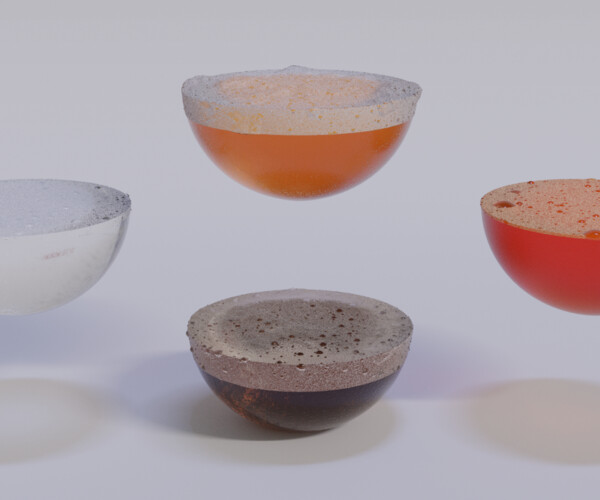 ArtStation - Drinks and foam shader | Resources