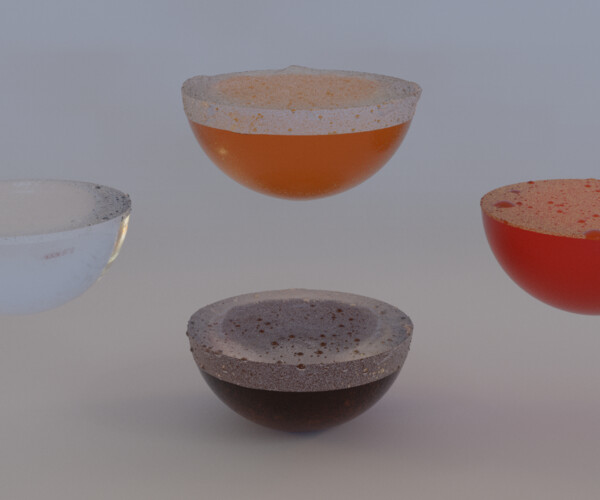 ArtStation - Drinks and foam shader | Resources