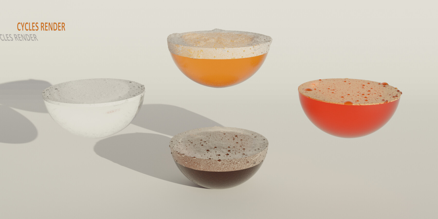 ArtStation - Drinks and foam shader | Resources