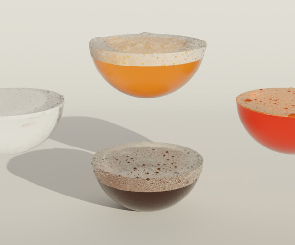 ArtStation - Drinks and foam shader | Resources