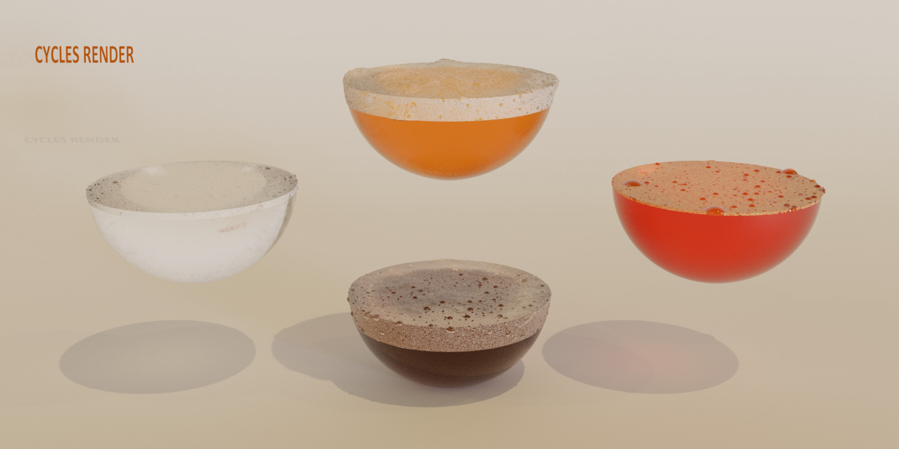 ArtStation - Drinks and foam shader | Resources