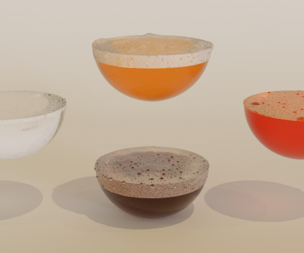 ArtStation - Drinks and foam shader | Resources