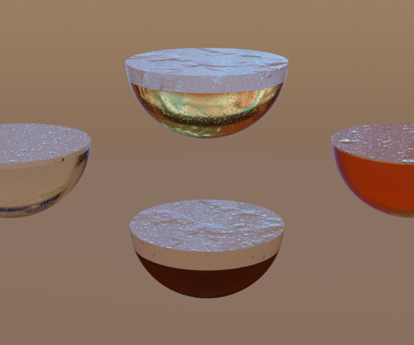 ArtStation - Drinks and foam shader | Resources