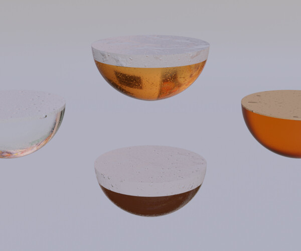 ArtStation - Drinks and foam shader | Resources