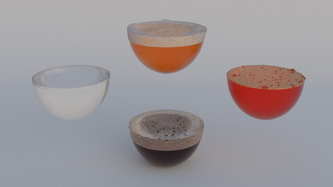 ArtStation - Drinks and foam shader | Resources