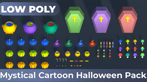 ArtStation - 3D Low Poly Crafting Tools Props Pack | Game Assets