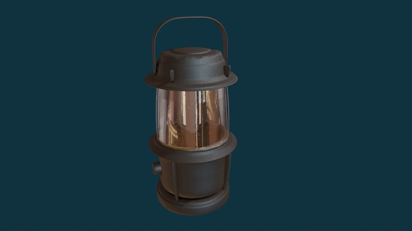 ArtStation - Lantern 3D Model | Game Assets