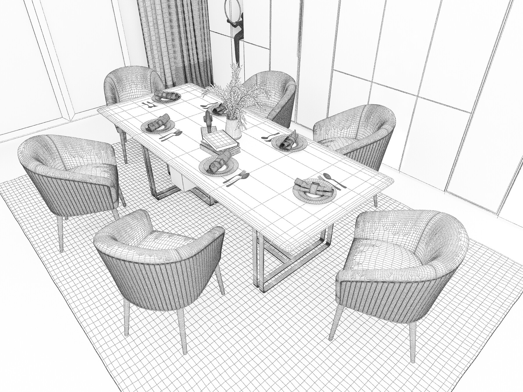 ArtStation - Dining Room - 015 | Resources
