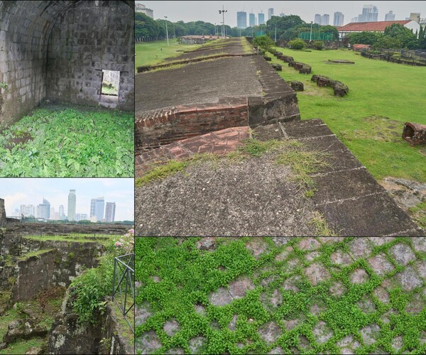 ArtStation - 185 photos of Colonial Spanish Round Bastion Fort Ruins ...
