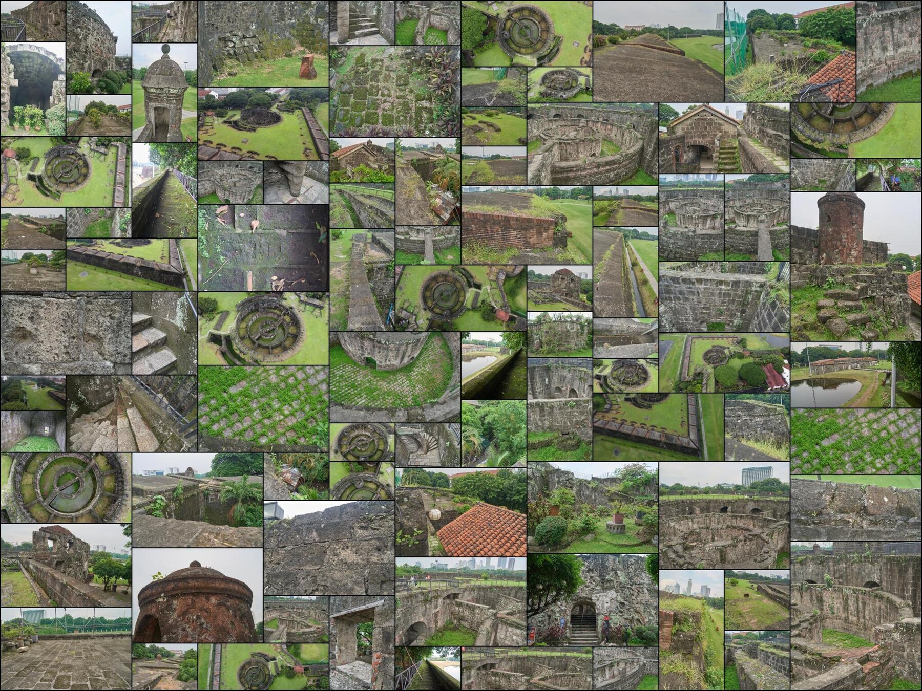 ArtStation - 185 photos of Colonial Spanish Round Bastion Fort Ruins ...