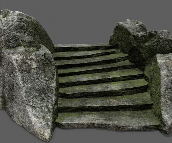 ArtStation - Stair | Game Assets