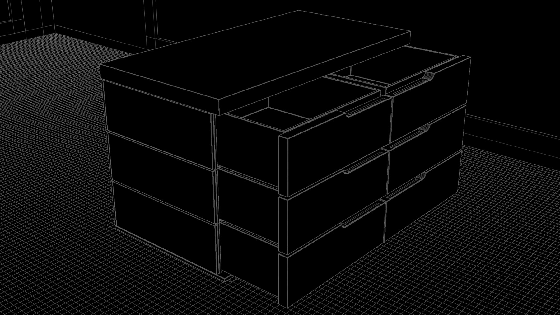 ArtStation - MODERN COMMODE | Resources