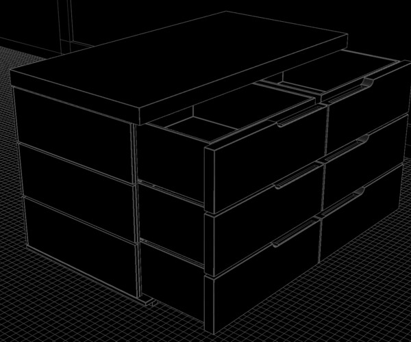 ArtStation - MODERN COMMODE | Resources