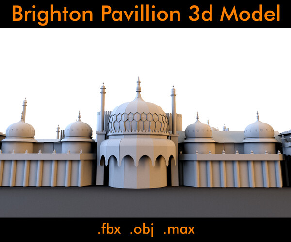 ArtStation - Brighton Pavillion- 3d Model | Resources
