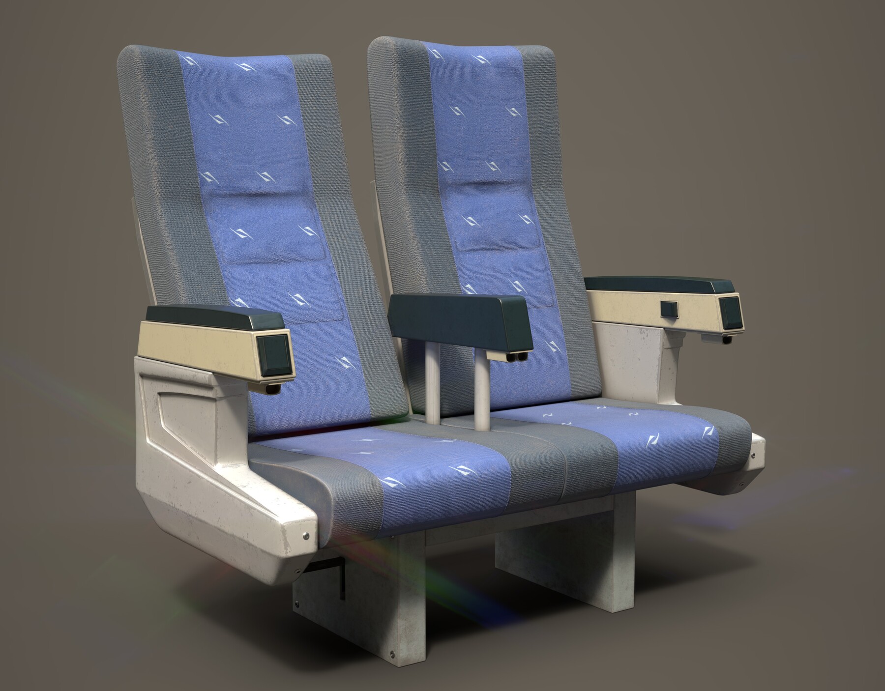 ArtStation - Railway Train Interior | Resources