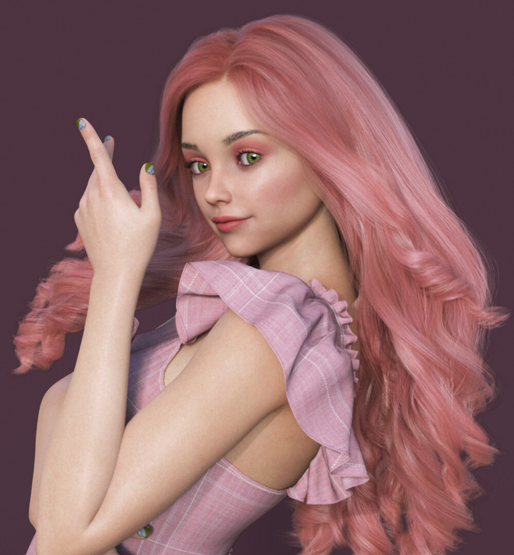 ArtStation - Inas For Genesis 8 Female | Game Assets