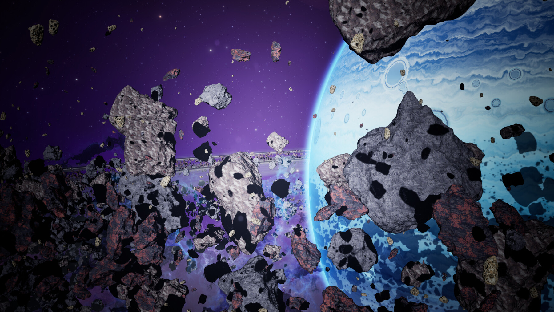 ArtStation - [FREE] Space Scene in Unreal Engine || Playable Demo ...