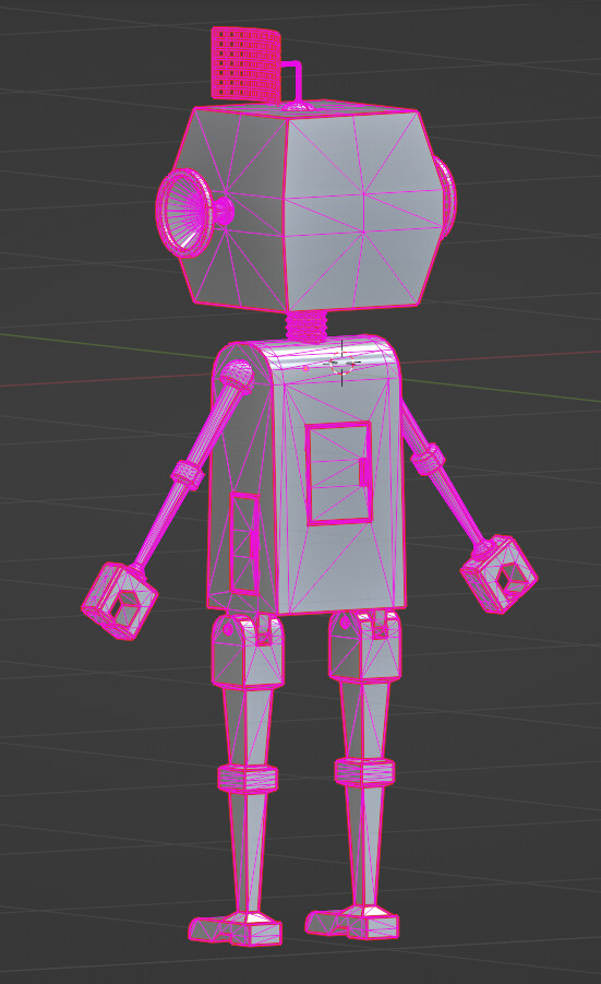 ArtStation - Robot cartoon | Game Assets