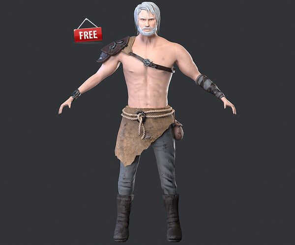 ArtStation - Medieval Character - Game Ready | Game Assets