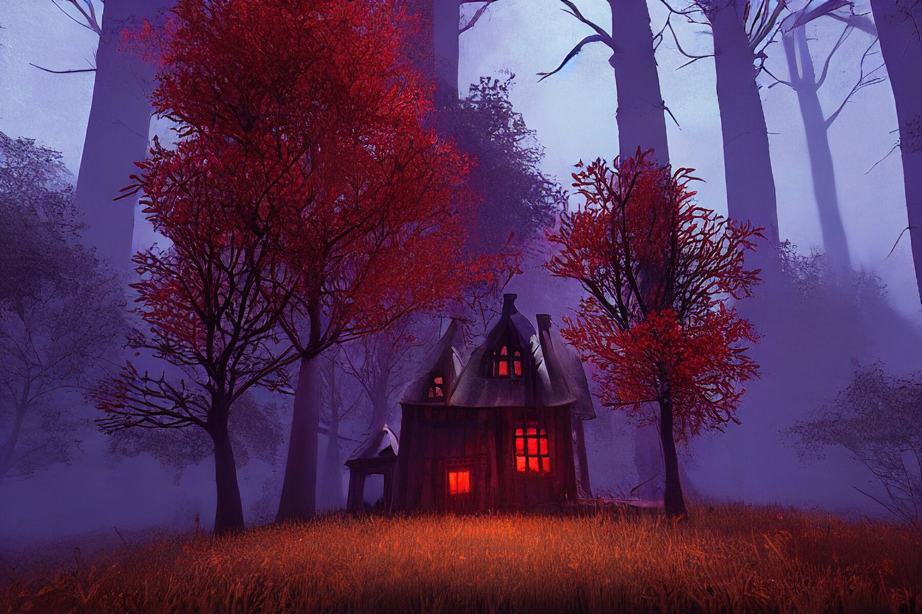 ArtStation - Witch house Set (Happy Halloween) | Artworks