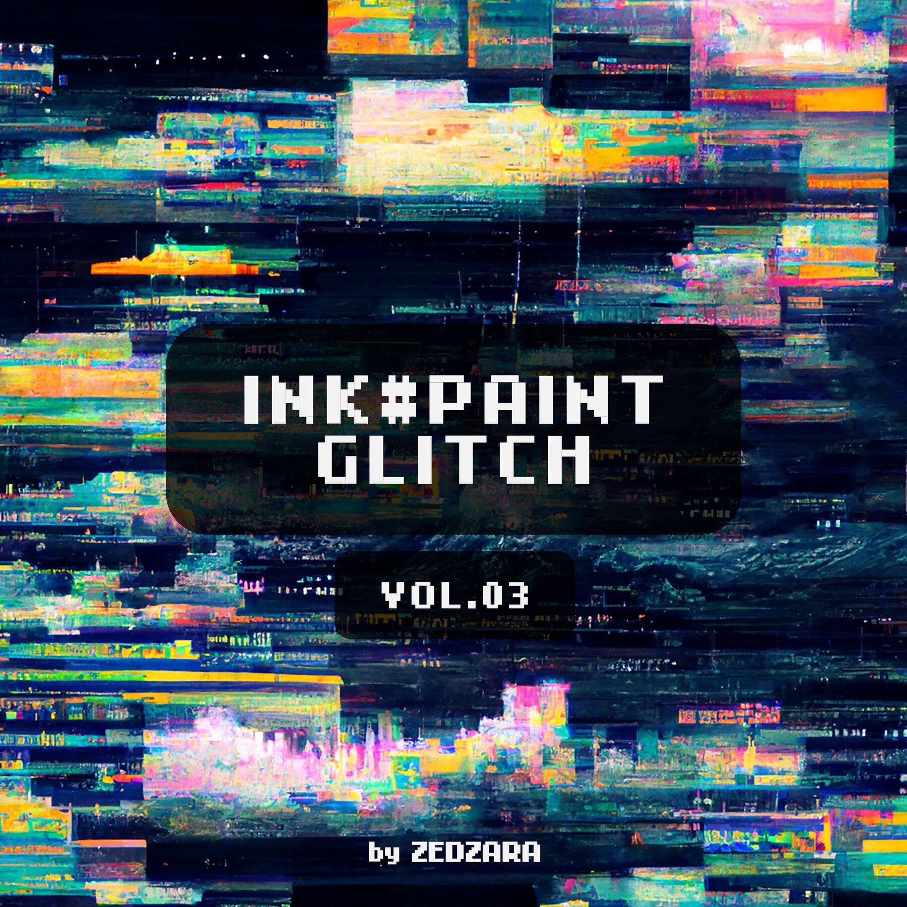 ArtStation - Glitch - INK_PAINT - Textures VOL.o3 // Generated Overlay ...