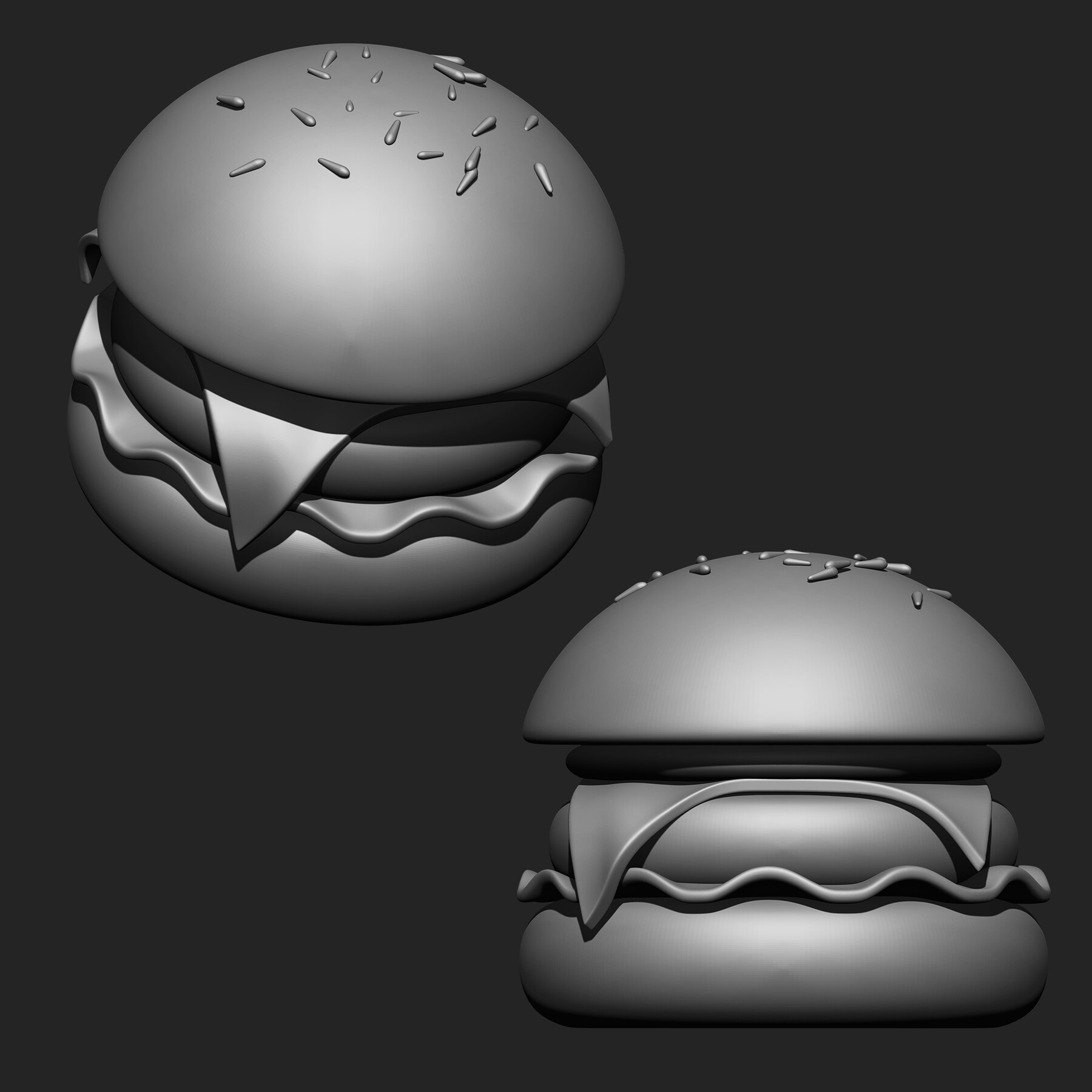 ArtStation - Stylized Food IMM Brushes 15 in one Vol. 2 | Brushes