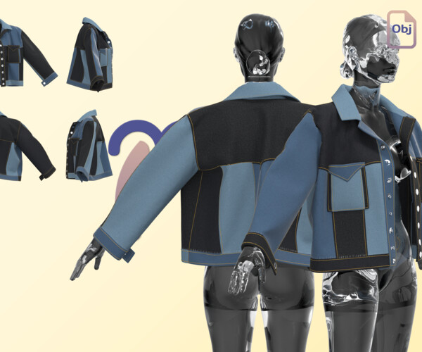 ArtStation - (Womenswear) Denim Jackets | Resources