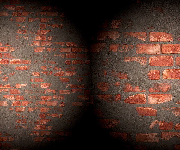 ArtStation - broken wall material - VOL 01 - substance designer | Game ...