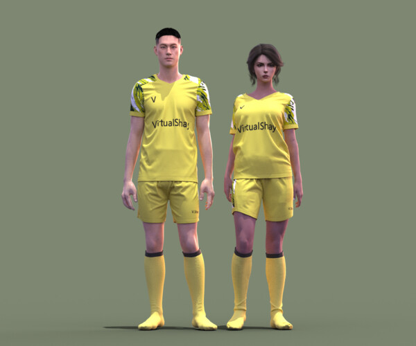 ArtStation - Soccer Uniform | Game Assets