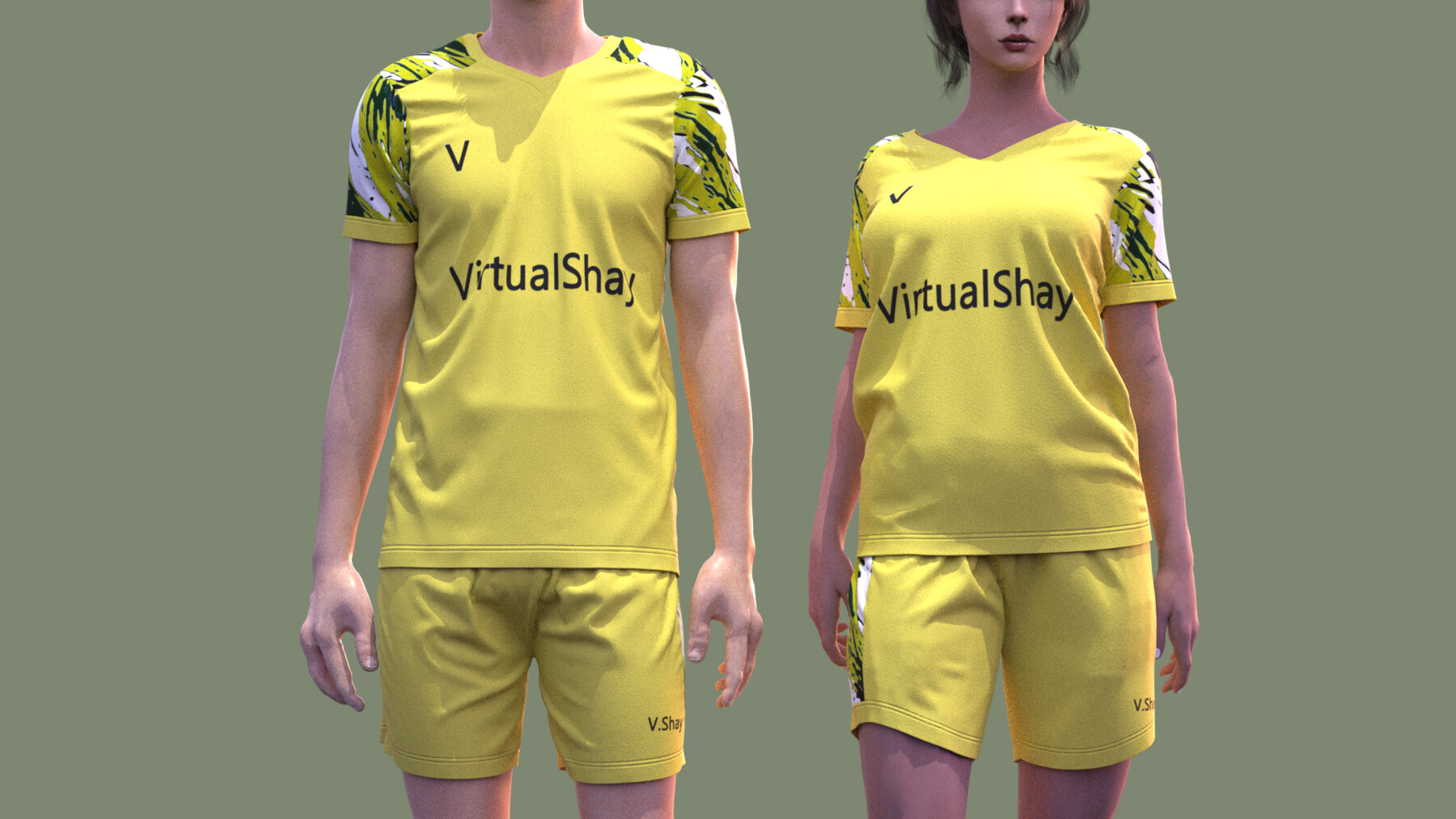 ArtStation - Soccer Uniform | Game Assets