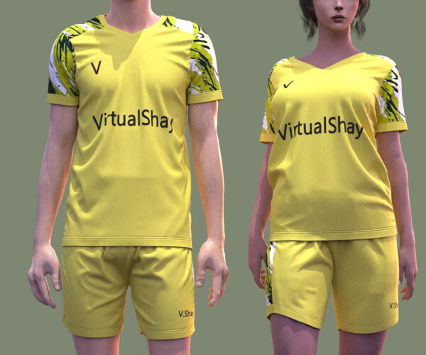 ArtStation - Soccer Uniform | Game Assets
