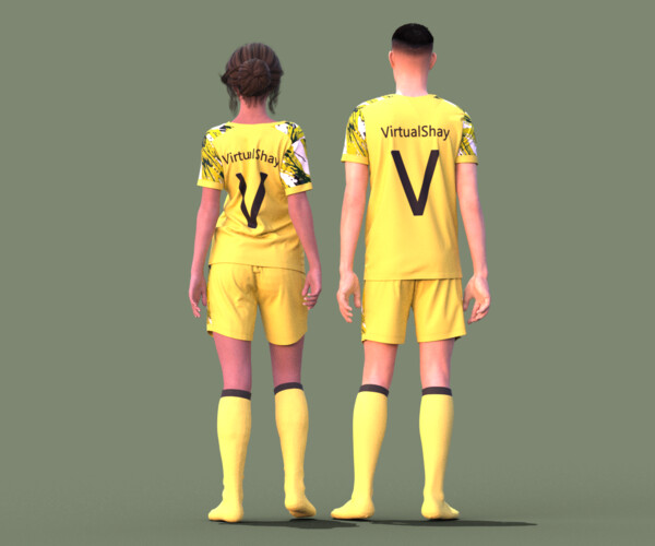 ArtStation - Soccer Uniform | Game Assets