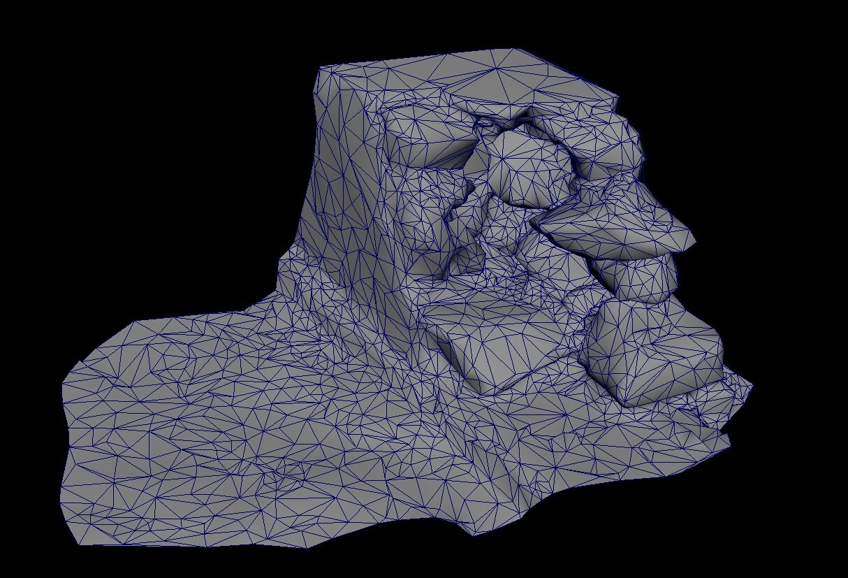 ArtStation - Stone Wall Low Poly | Game Assets