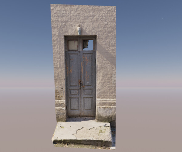 ArtStation - Old house door Raw Scan | Resources