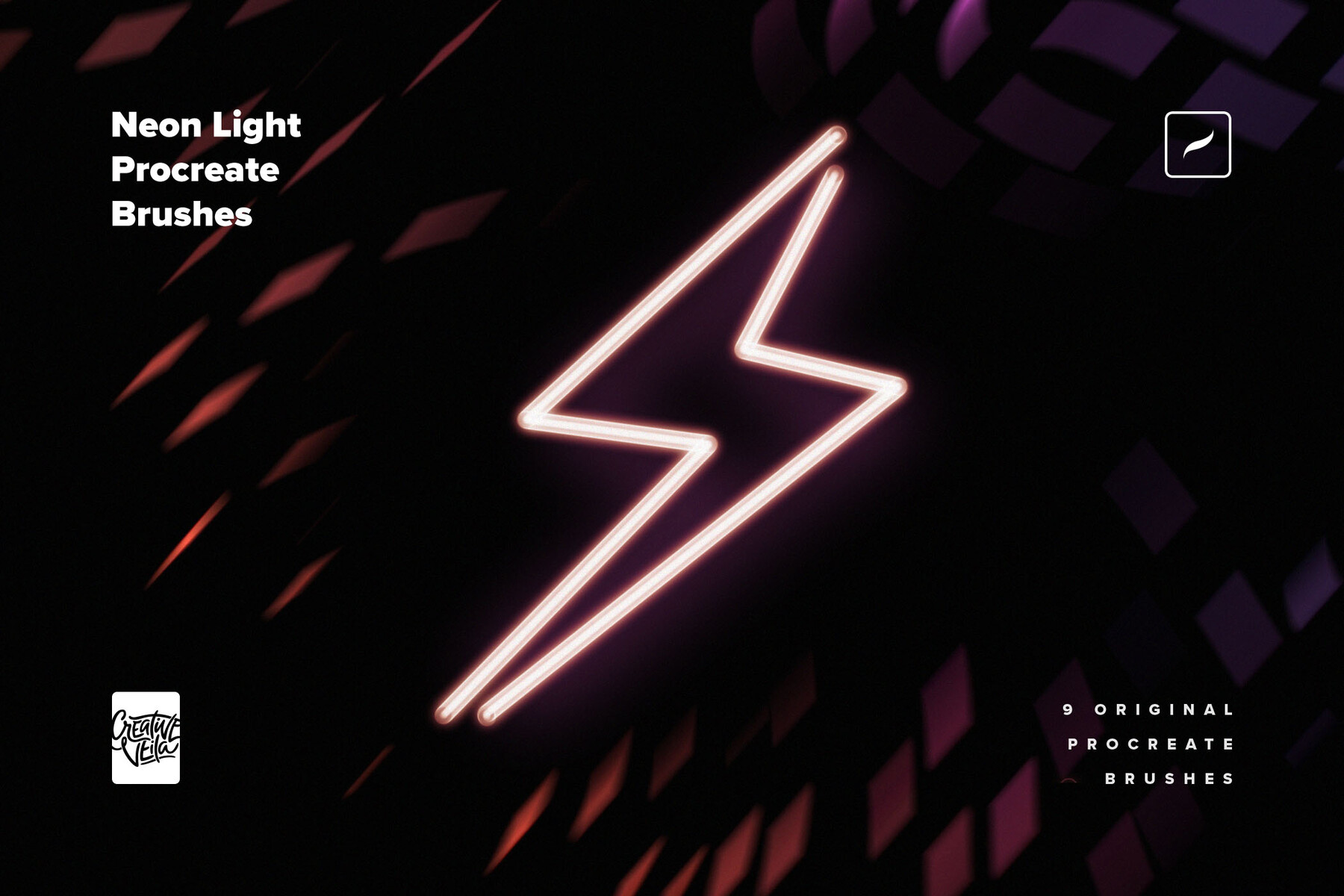 ArtStation - Neon Light Procreate Brushes | Brushes