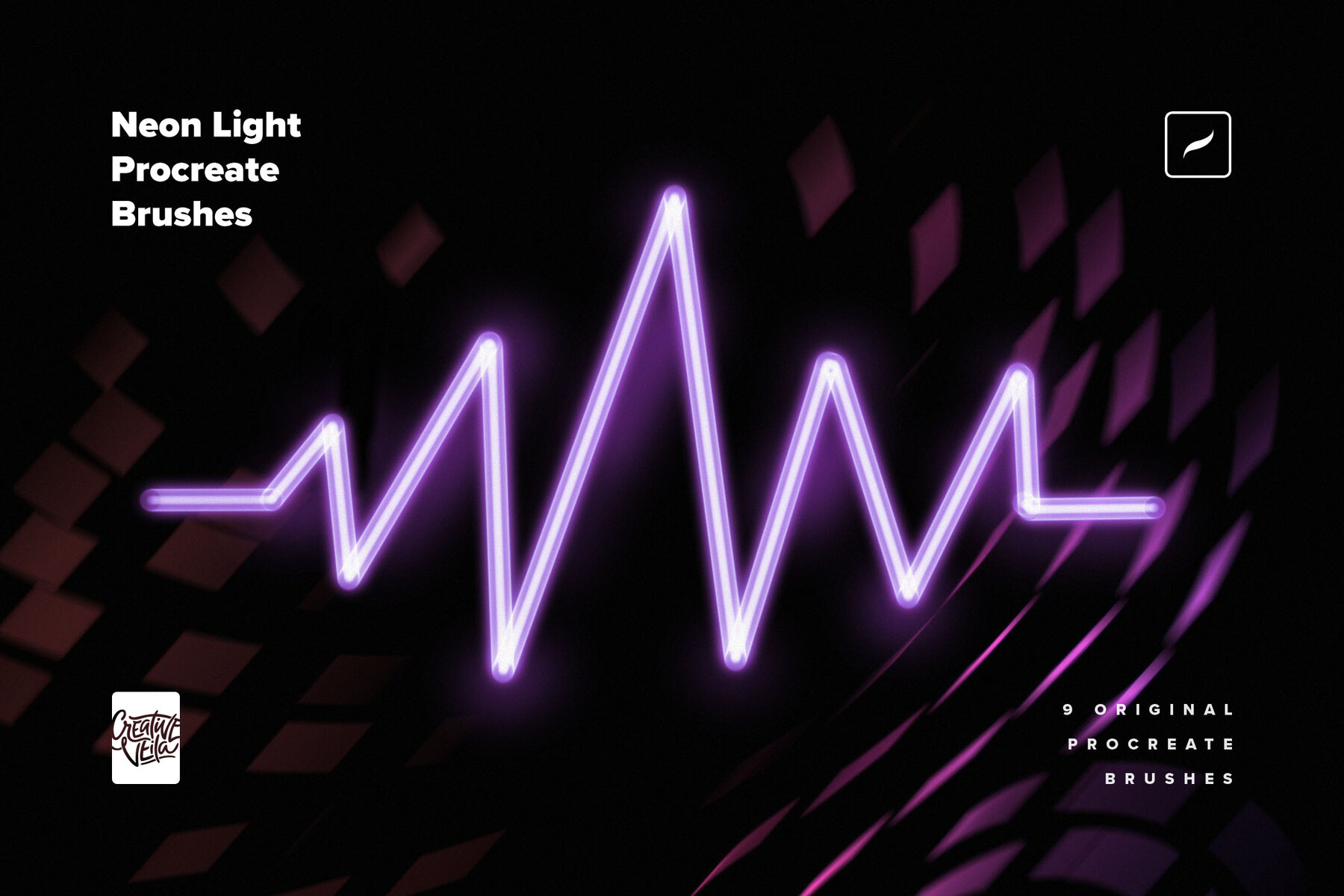 ArtStation - Neon Light Procreate Brushes | Brushes